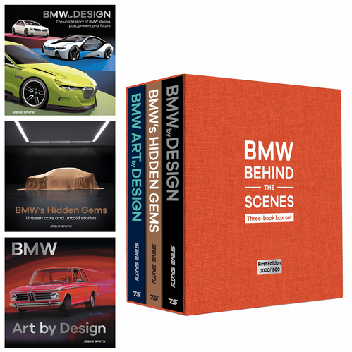 BMW Behind The Scenes Three-book set | Author Steve Saxty