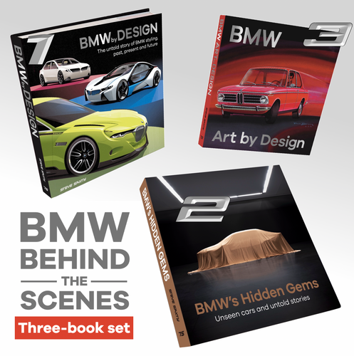 BMW Behind The Scenes Three-book set | Author Steve Saxty