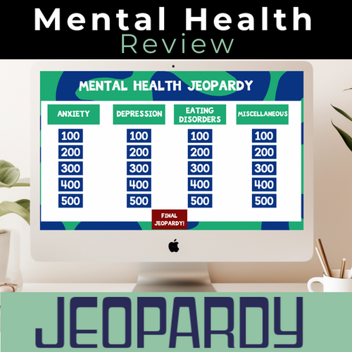 Mental Health Jeopardy: Google Slides Review | LifeFluent