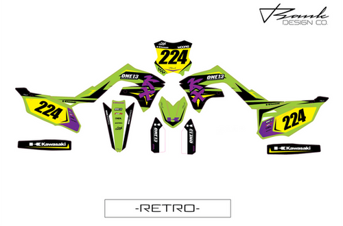 KX RETRO GRAPHIC KIT | Bank design co.