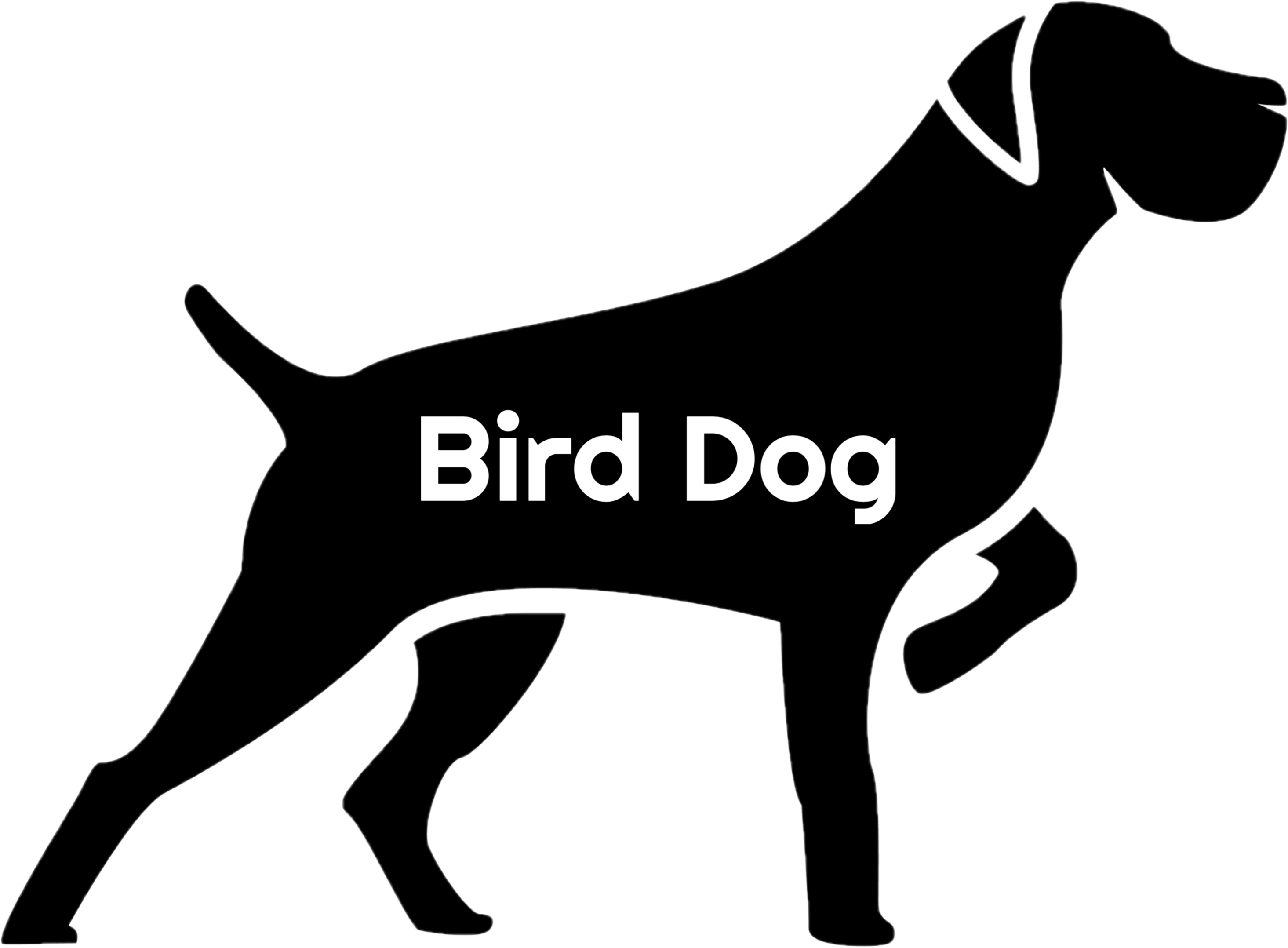 Bird Dog Silhouette