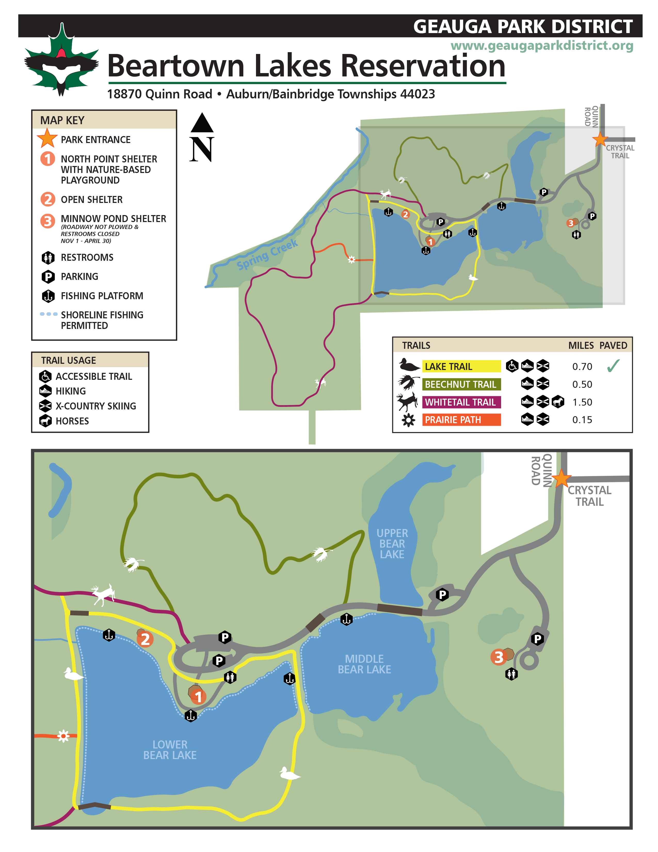 Beartown Lakes Reservation | Foundation For Geauga Parks