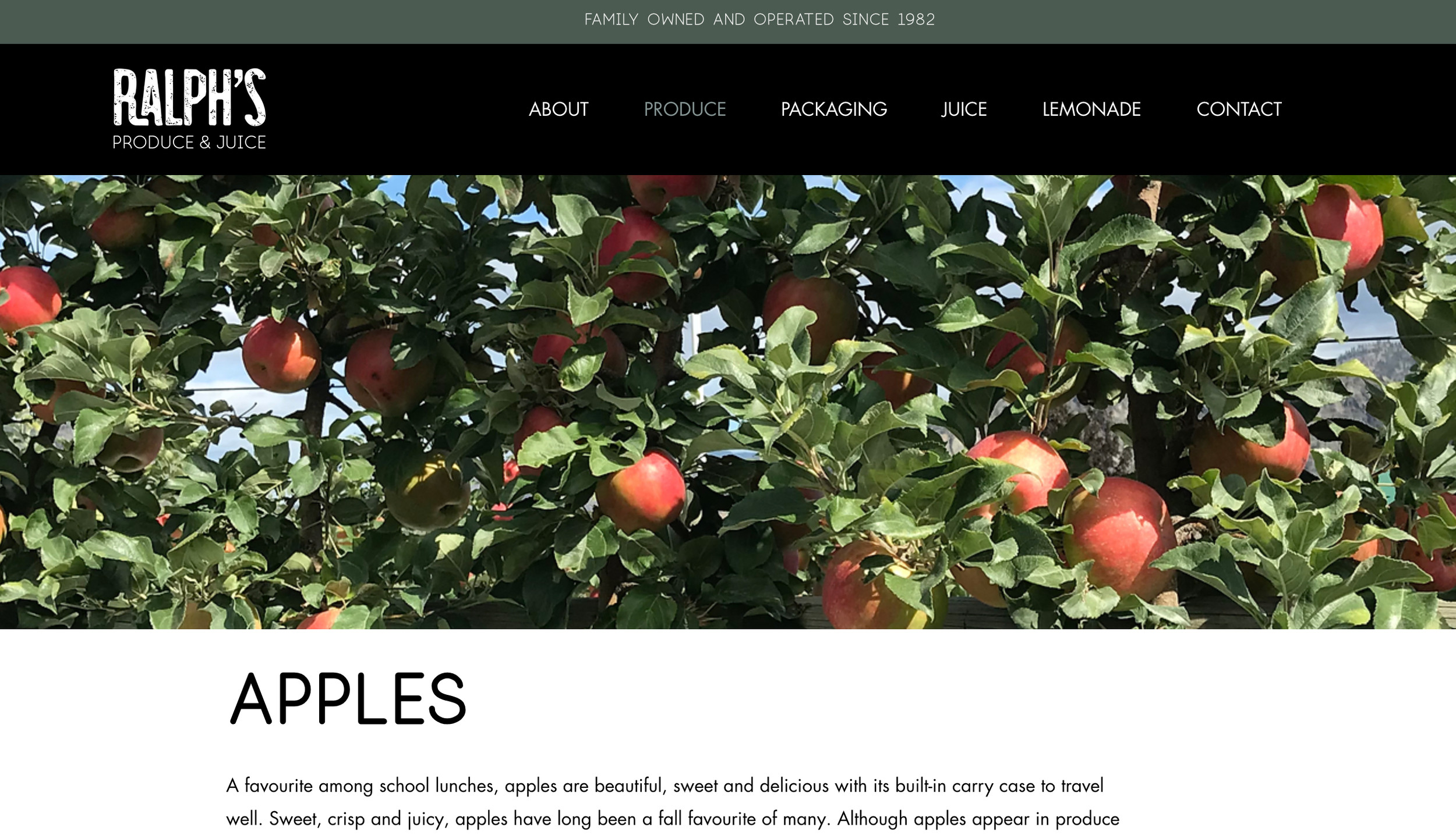 Apples | Ralph's Produce & Juice | Langley, BC