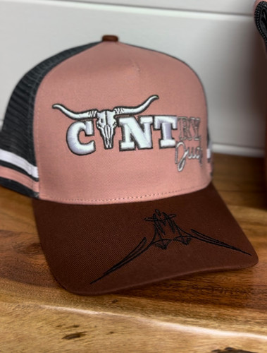 Gingham underbrim cap | Cuntry Duds