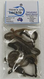 Dehydrated Beach Worms Pack | Hows Ya Tackle