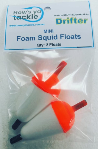 HYT Mini Foam Squid Floats (2pk) | Hows Ya Tackle