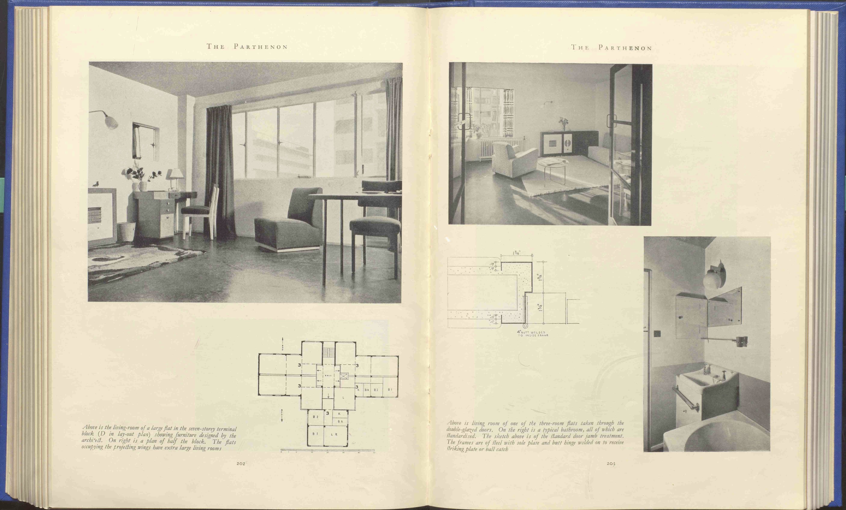 Pullman Court, SW2 architectural reviews 1936, 1937