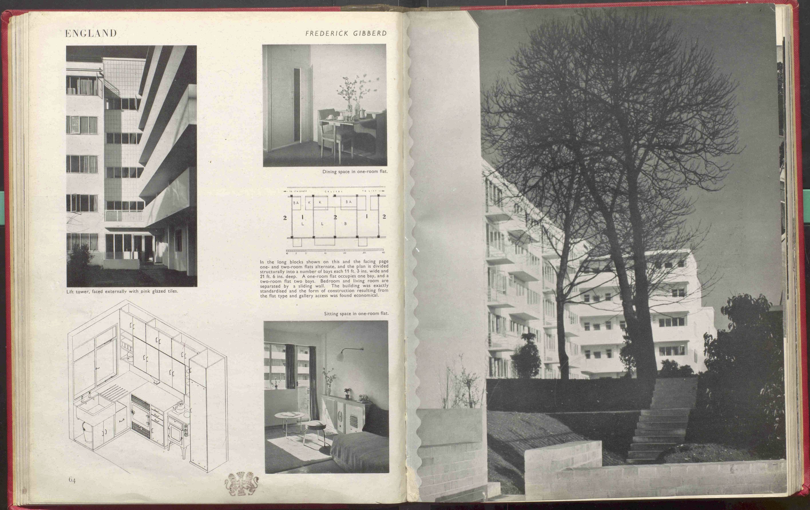 Pullman Court, SW2 architectural reviews 1936, 1937