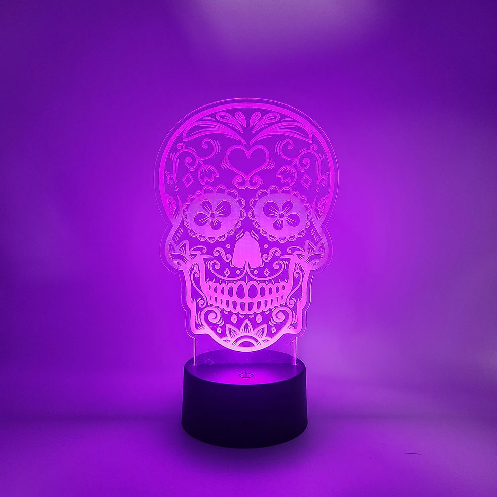 Sugar Skull LED Light | Fandom Laser