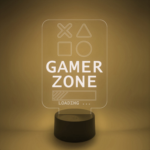 Gamer Zone Game Room Lamp | Fandom Laser