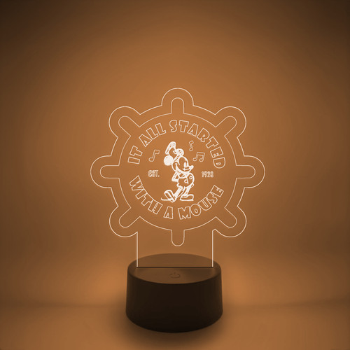 Steamboat Willie Lamp | Fandom Laser
