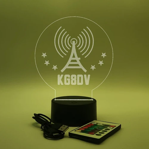 Ham Radio Call Sign LED Lamp | Fandom Laser