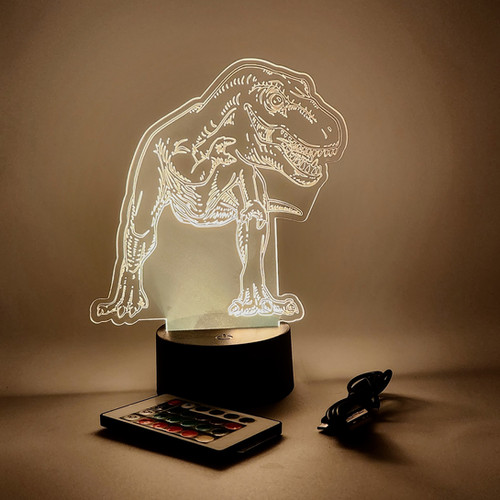T-Rex Dinosaur LED Lamp | Fandom Laser | LED Light | Night Light