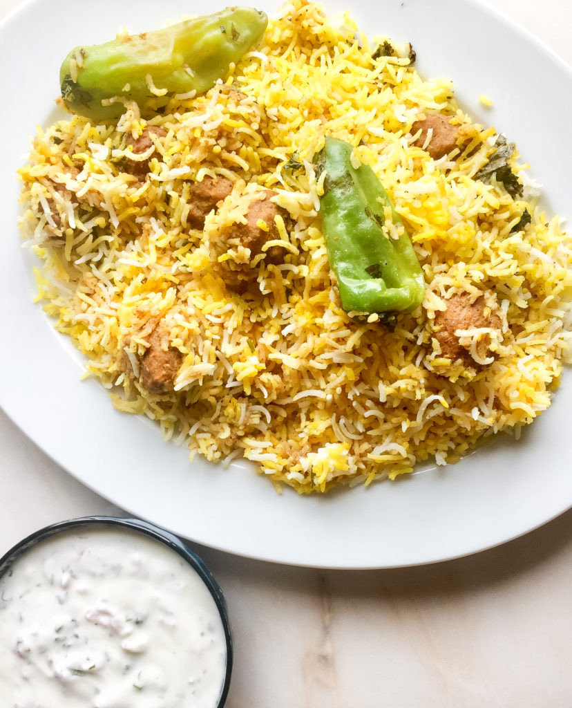 Mini Kofta Biryani Recipe