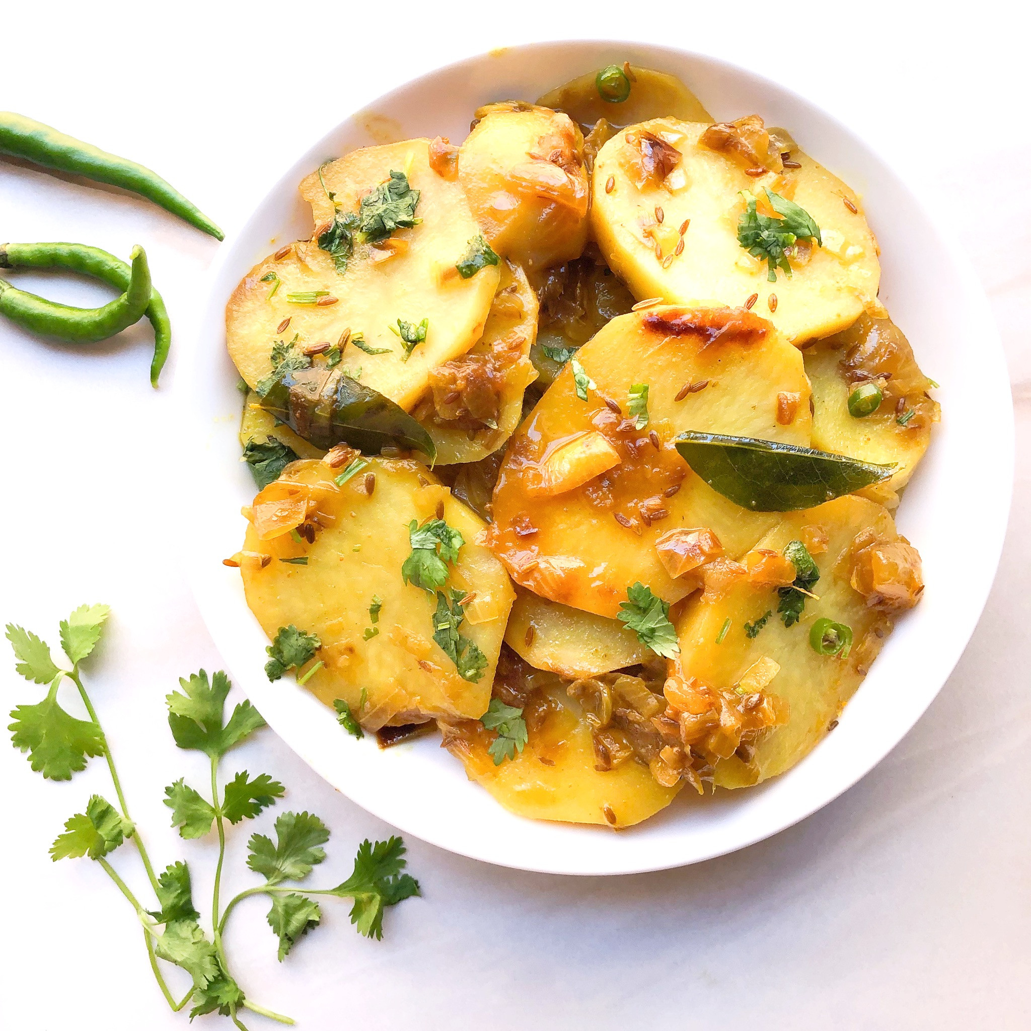 Easy Sliced Potatoes Recipe