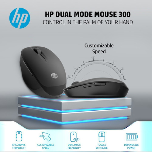 HP Dual Mode Mouse 300 | CLICKNET | IT Retail & Online Store