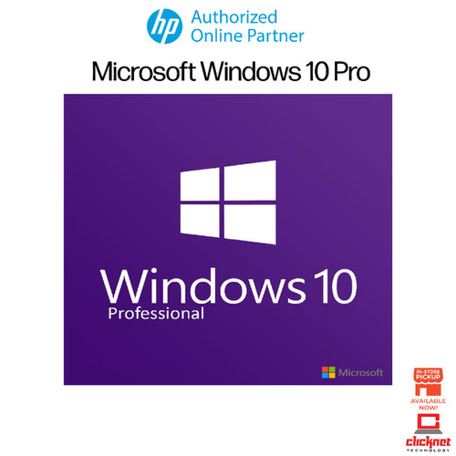 Microsoft Windows 10 Pro/Windows 11 Pro (64 Bit) Sticker | CLICKNET ...