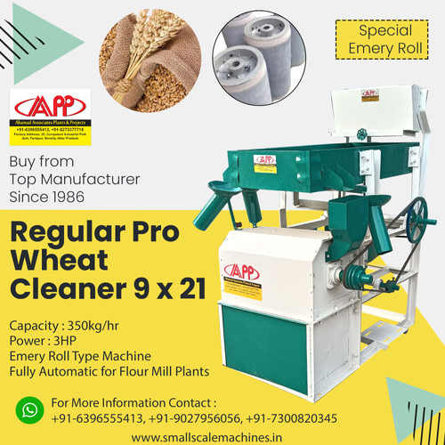 Gehu Safai machine | Regular Pro Wheat Cleaner - RPWC 9 x 21 | Ahamad ...
