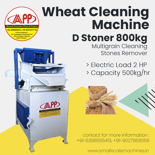 Gehu Safai Machine | D stoner 800 kg - Gehu Safai Machine & स्टोन ...