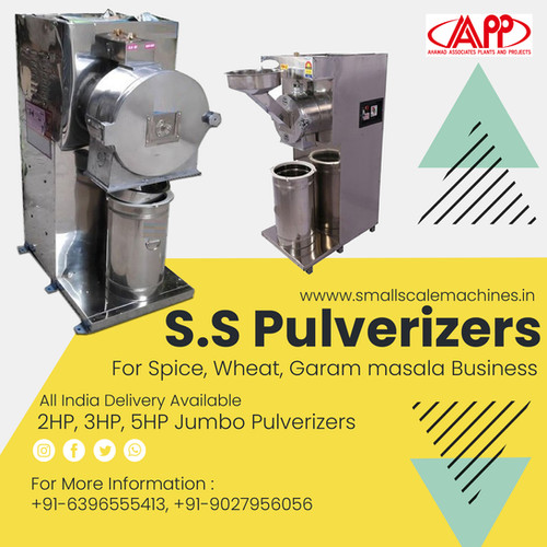 Stainless Steel Pulverizers |S S Pulverizers| Ahamad Projects