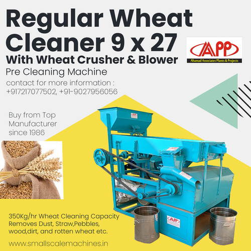 Regular Wheat Cleaning Machine 9 x 27 Model | Gehu Saaf Krne ki machine ...