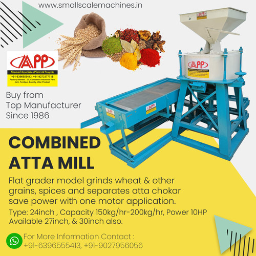 Mini Atta Mill | Combined Atta Mill | Ahamad Projects