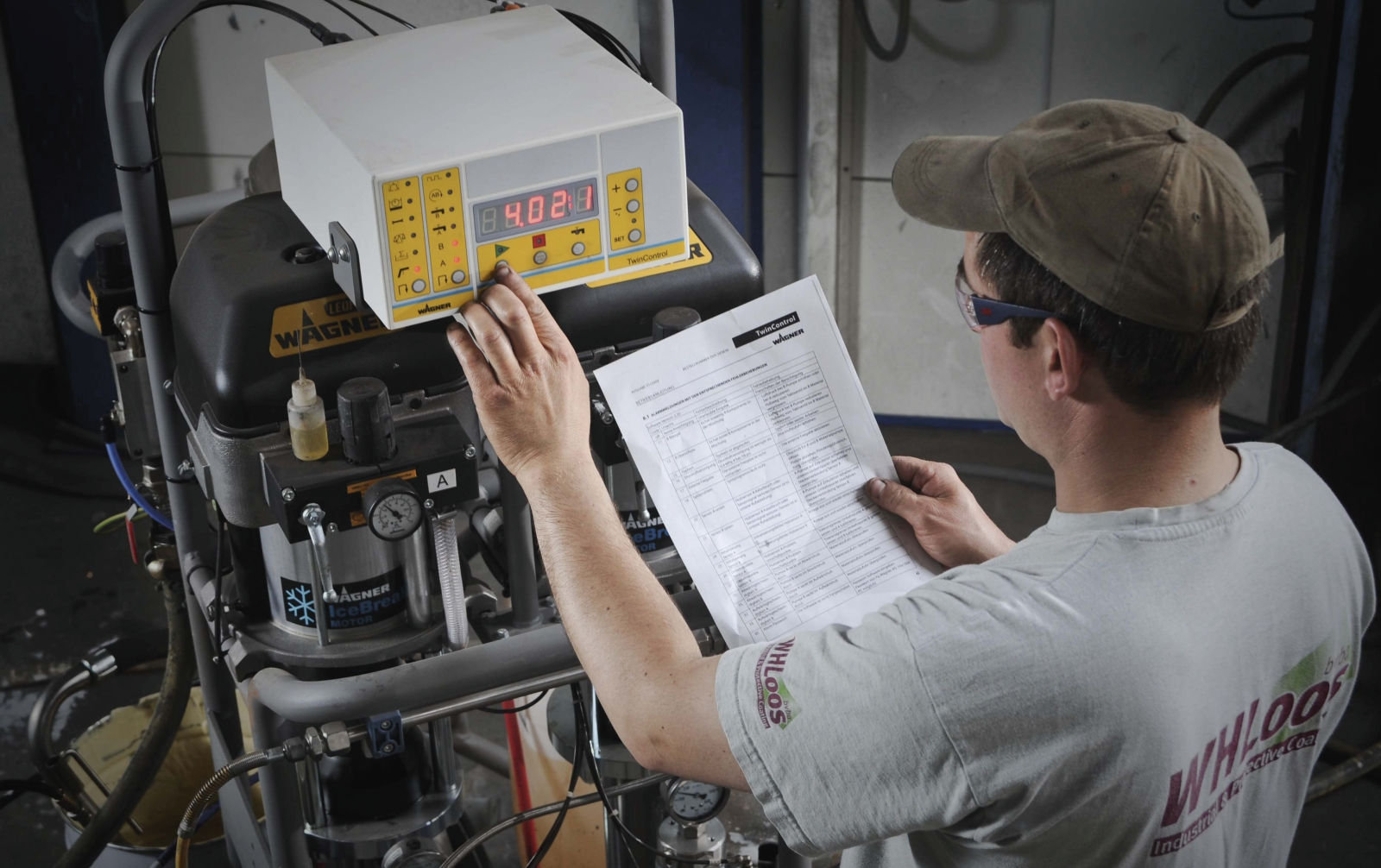 WAGNER Twin Control: stand alone 2K Mixing unit