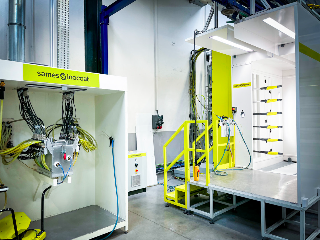 Automatic Powder Spray Gun SAMES INOGUN A