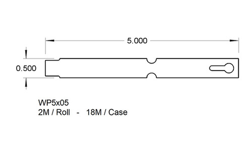 WP5x05 Traditional Wrap Tags (18,000) | Real-Time Tags