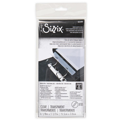 Tim Holtz Sizzix Die Storage Adapter Adhesive Strips - 10 Pack ...