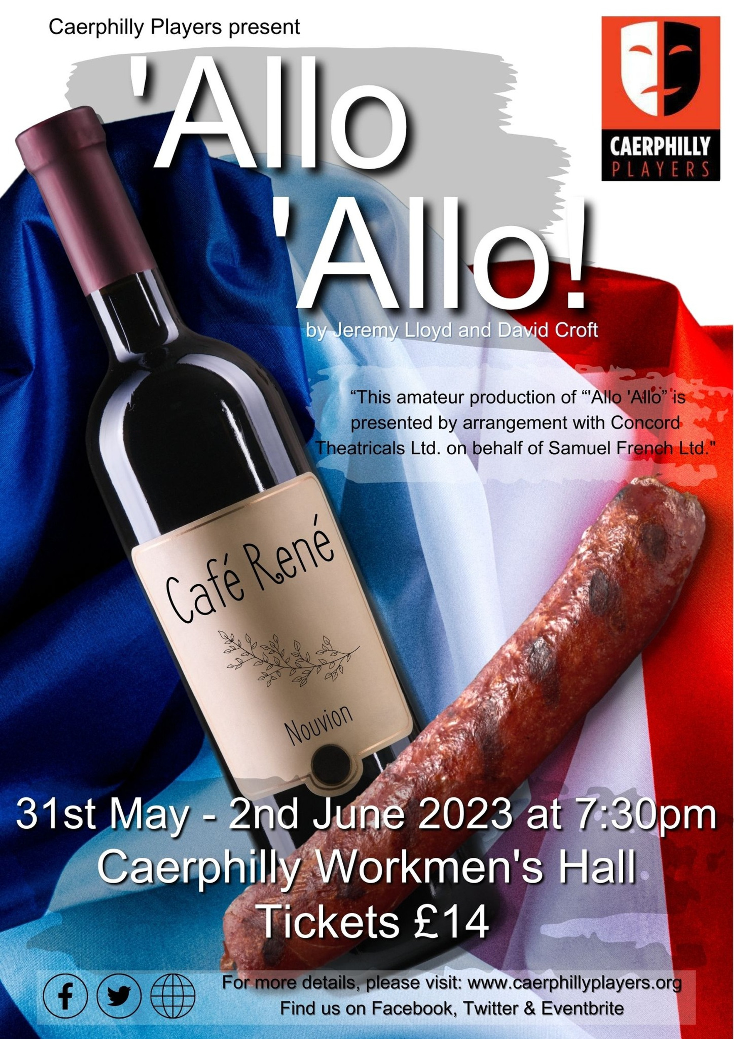 'Allo 'Allo 2023 | Caerphilly Players Amateur Dramatics