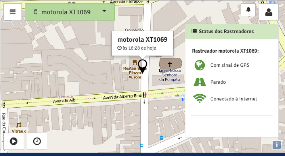 [NOVIDADE] Novo mapa de rastreamento