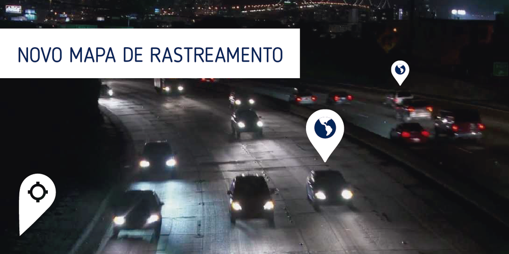 [NOVIDADE] Novo mapa de rastreamento