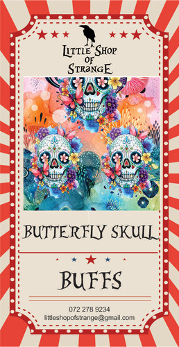 BUFF: BUTTERFLY SKULL
