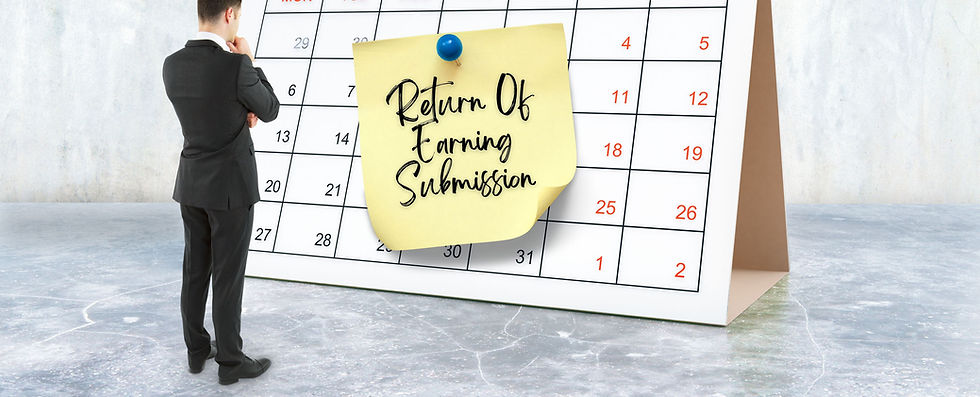 COIDA - Submit your Return of Earnings (ROE) NOW!