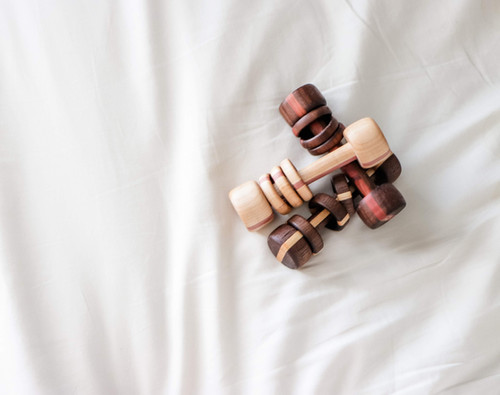 Wooden Baby Rattle (ring) | SaltCityWorkshop.com