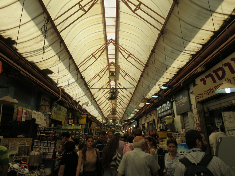 THE MAHANE YEHUDA MARKET - A JERUSALEM LANDMARK.