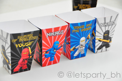 10 Ninjago Birthday Snack Boxes | letspartybh
