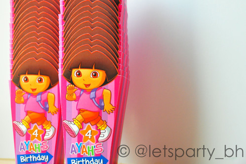 10 Dora the Explorer Snack Boxes | letspartybh