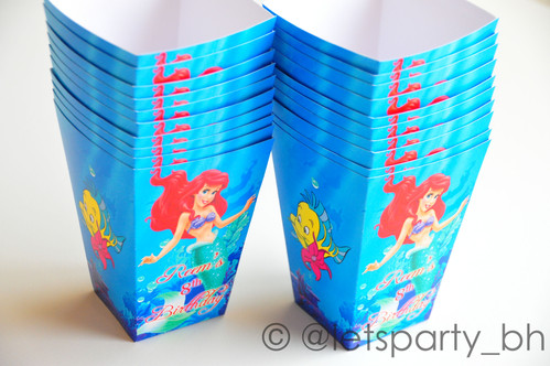 10 Little Mermaid Ariel Snack Boxes | letspartybh