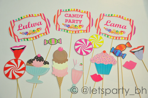 Candy land Photo booth Props | letspartybh