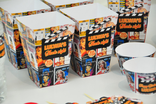 10 Vintage Movie Night Snack Boxes | letspartybh