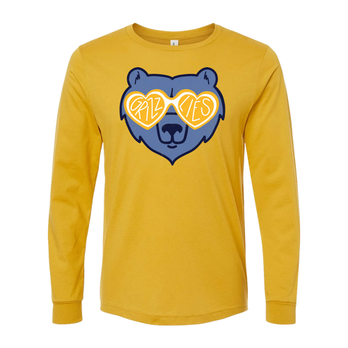 "Grizz Glasses" Long Sleeve Tee | BluffCity Tee