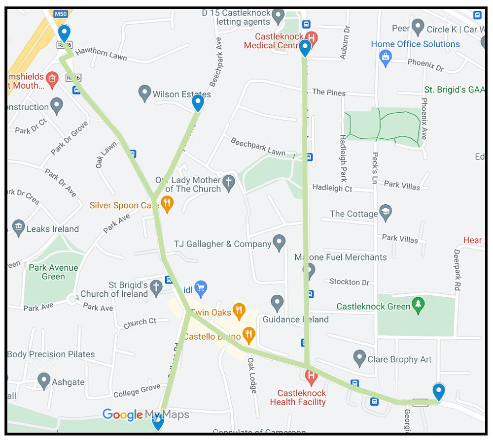 Castleknock Poster Free Zone (PFZ) in place for upcoming General Election