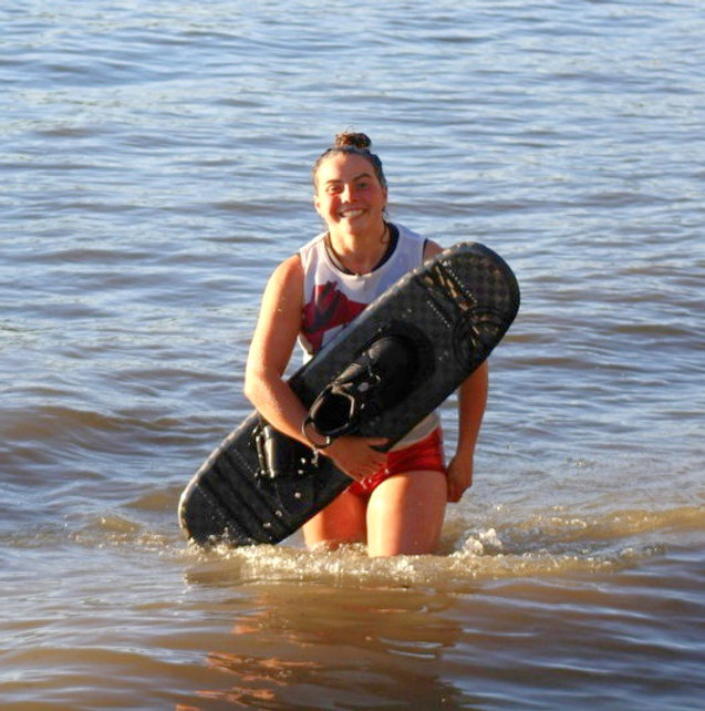 Keelie Plessner receives the 2024 John Van Gieson Scholarship