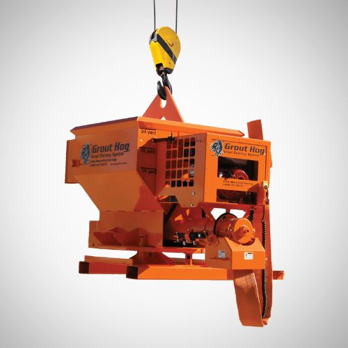 EZG GPHC75 Gas Powered Grout Hog with Crane Bail