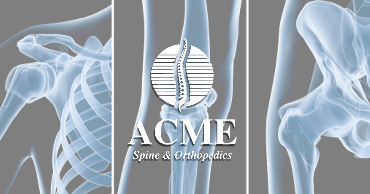 Blog | ACME Spine & Ortho