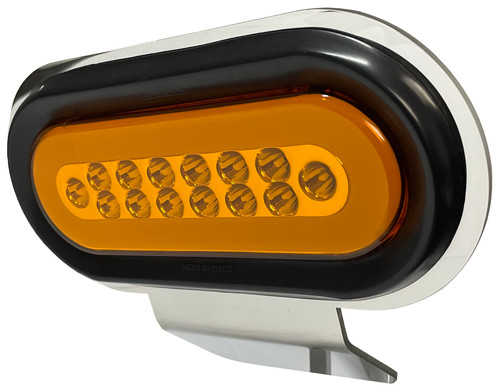 UNDER THE FRAME LIGHT BRACKET FOR 6" OVAL LIGHT | Phd Customs