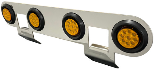 UNDER THE FRAME LIGHT BRACKET FOR FOUR 2" ROUND LIGHTS | Phd Customs