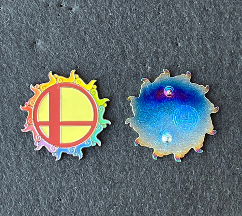 Smash Ball Enamel Pin | My Site